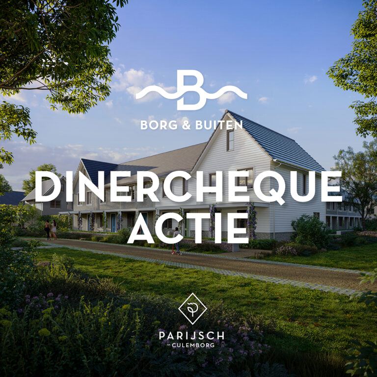 BORG & BUITEN DINERCHEQUE ACTIE - PARIJSCH